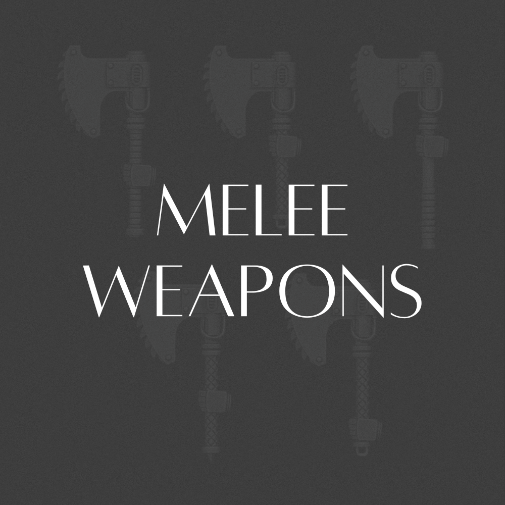 MELEE WEAPONS – 3D Games Shop Ltd